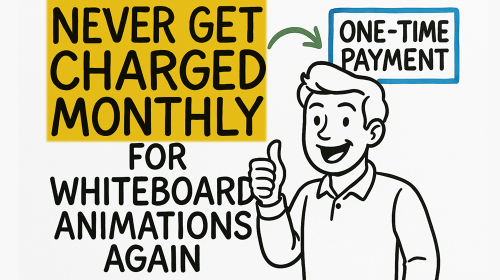 One-Time Payment Whiteboard Animation Software Tools • THE ENDEARING ...