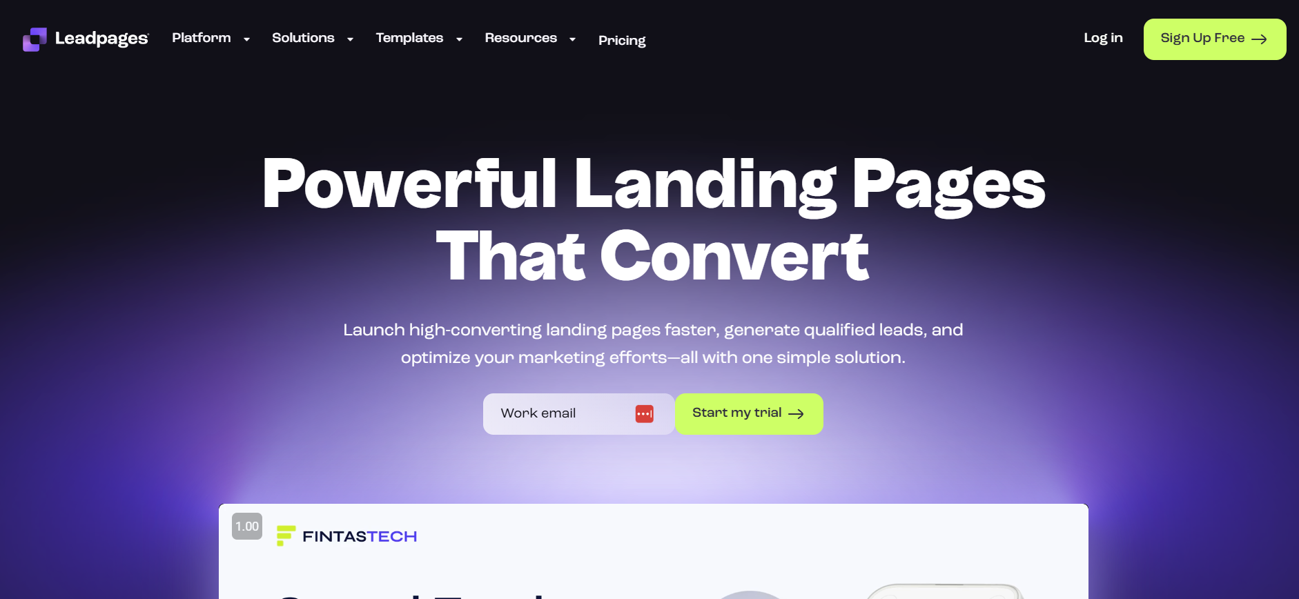 Leadpages Promo Code @ $50 Off Special Offer Promotion Deal (2025 ...