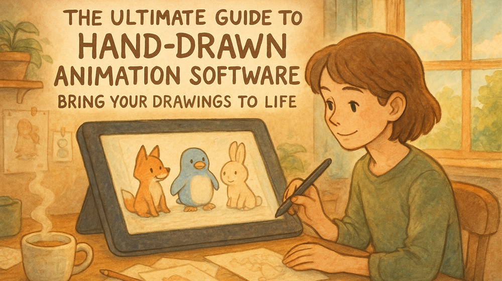 The Ultimate Guide to Hand-Drawn Animation Software: Brings Drawings to ...