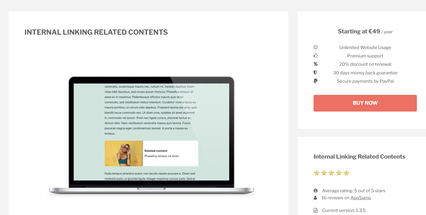Internal Linking Related Contents Coupon Discount Code @ 75% Off Promo ...