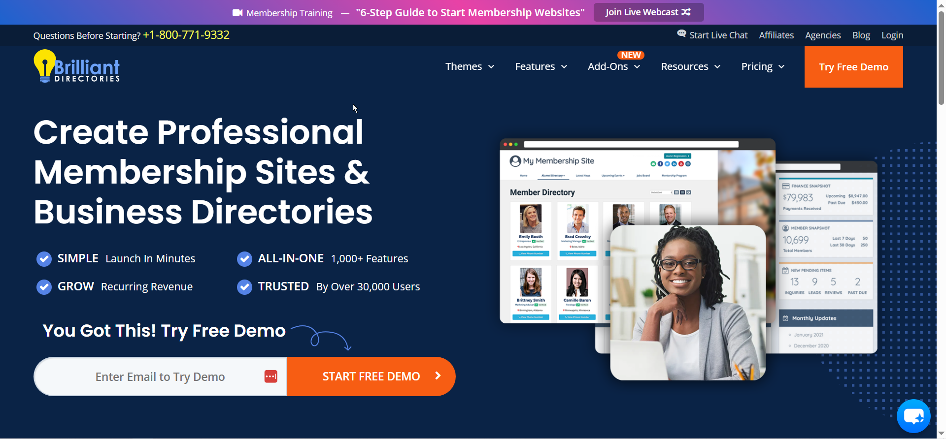 Brilliant Directories Coupon Discount Code @ 92% Off Promo Special ...