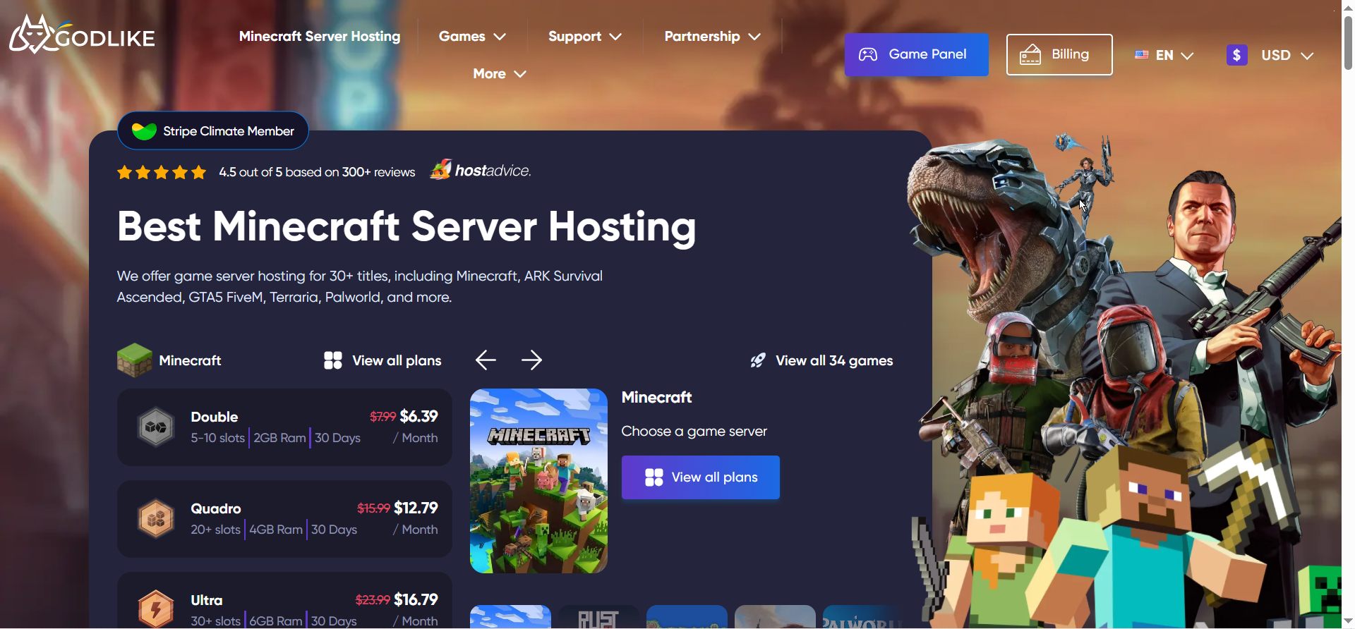 Godlike.Host Review: The Ultimate Game Server Solution for Minecraft ...