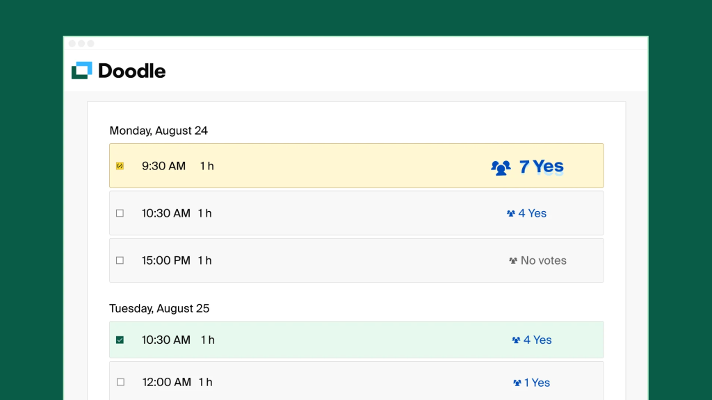 Doodle Review: Is This Scheduling Tool Worth It for Marketing Teams ...
