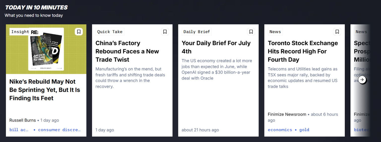 Finimize Review: Is This Investment App Worth Your Money? (2025) • THE ...